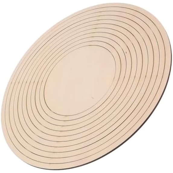 Wooden Concentric Cutting Guide for Pottery - 11 Piece Clay Cutting ...