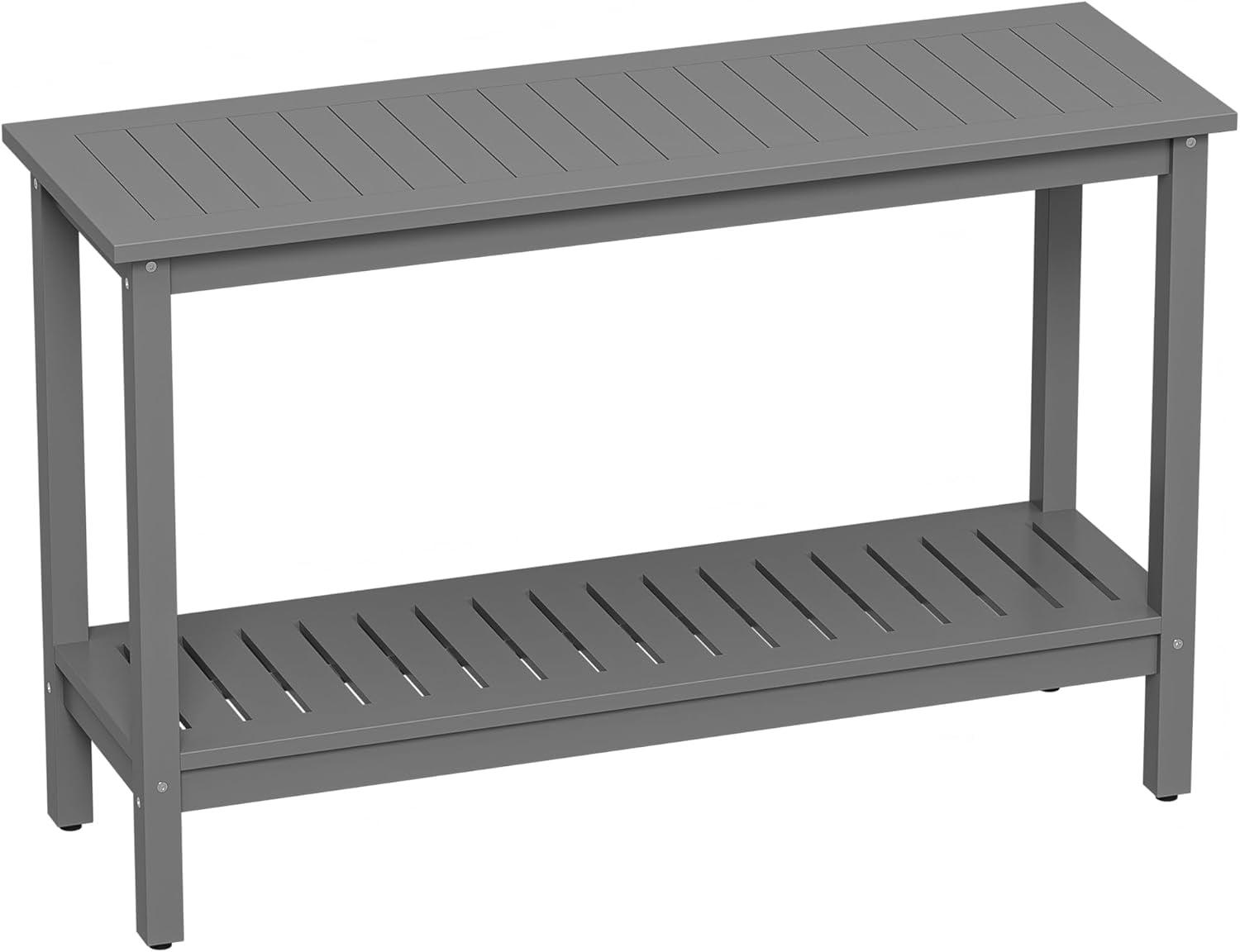 Wooden Console Table, Solid Wood Patio Side Table, Indoor Outdoor ...