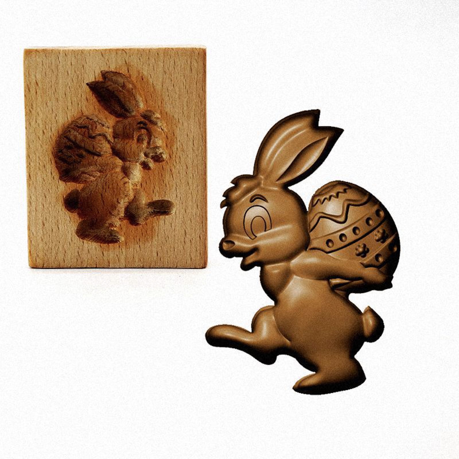 Wooden Cookie Molds, Wooden Cookie Stamps for Baking, Easter Eggs Gift ...
