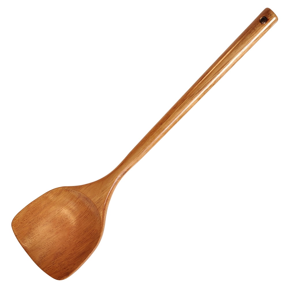 Wooden Cooking Spatula Wok Spatula Cooking Shovel Cookware Kitchen ...