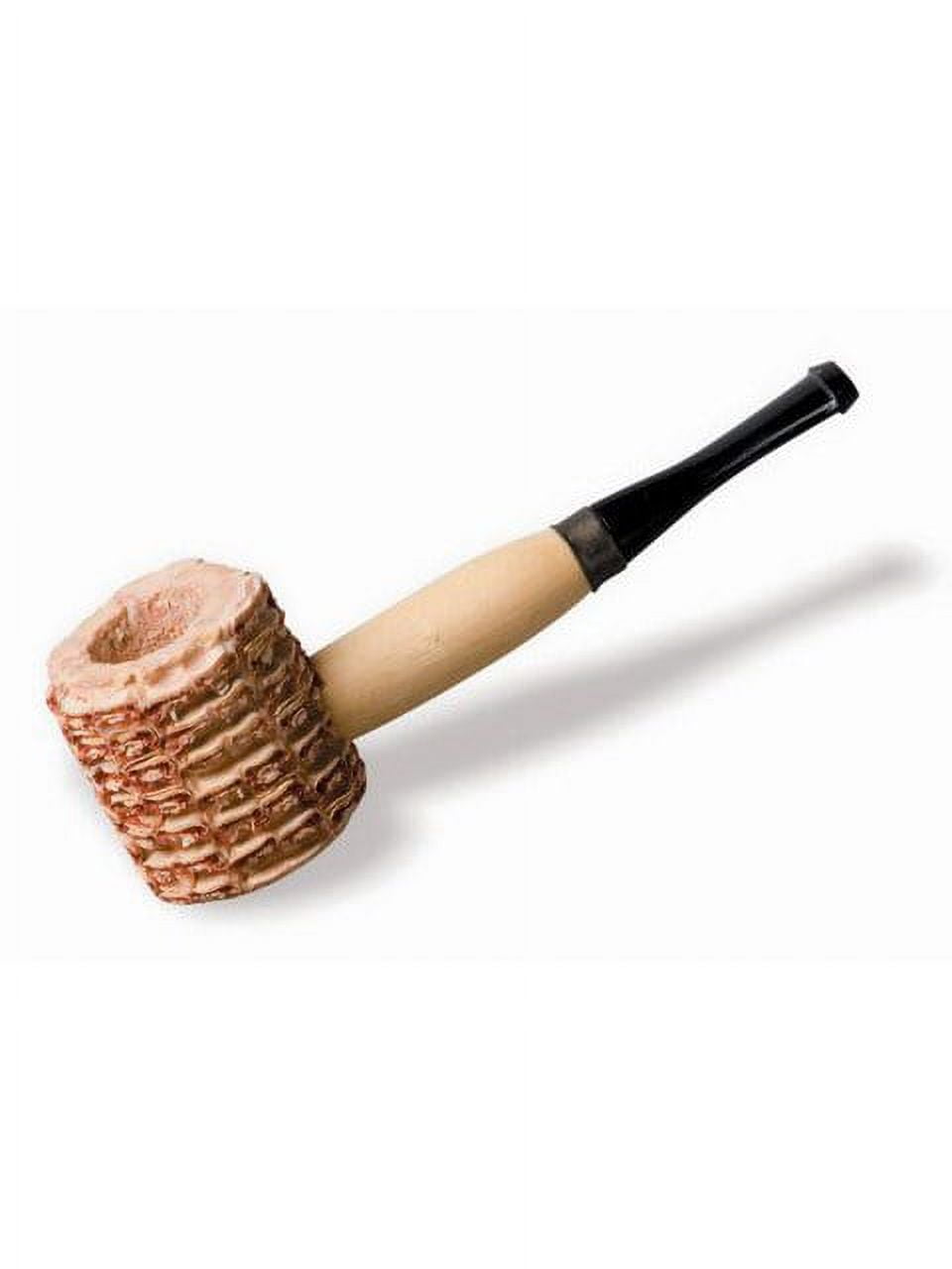 Wooden Corn Cob Pipe for Farmer, Country Bumpkin, Snowman Costumes ...