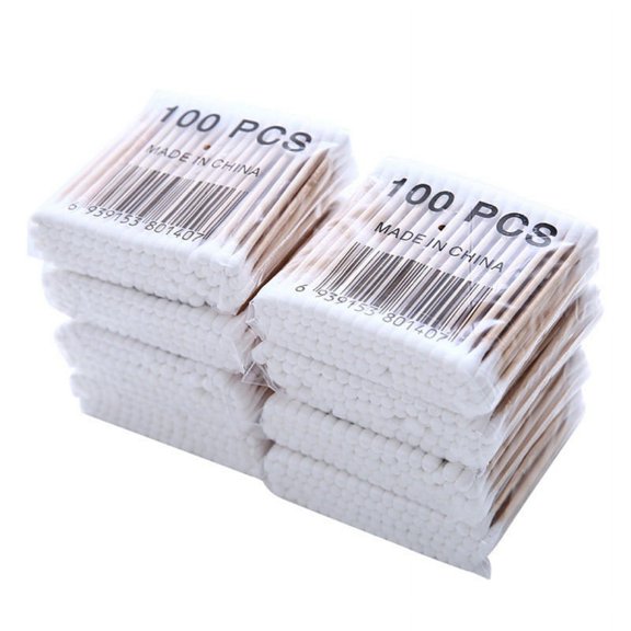 Q Tips Wooden Sticks