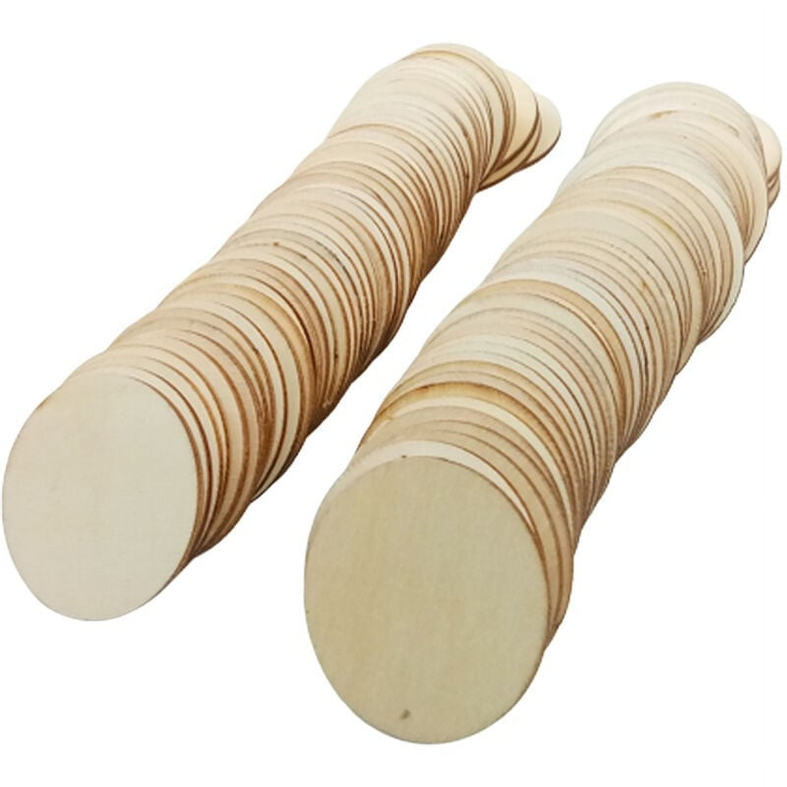 Wooden Craft Circles With Smooth Surface, High Quality Poplar Plywood ...