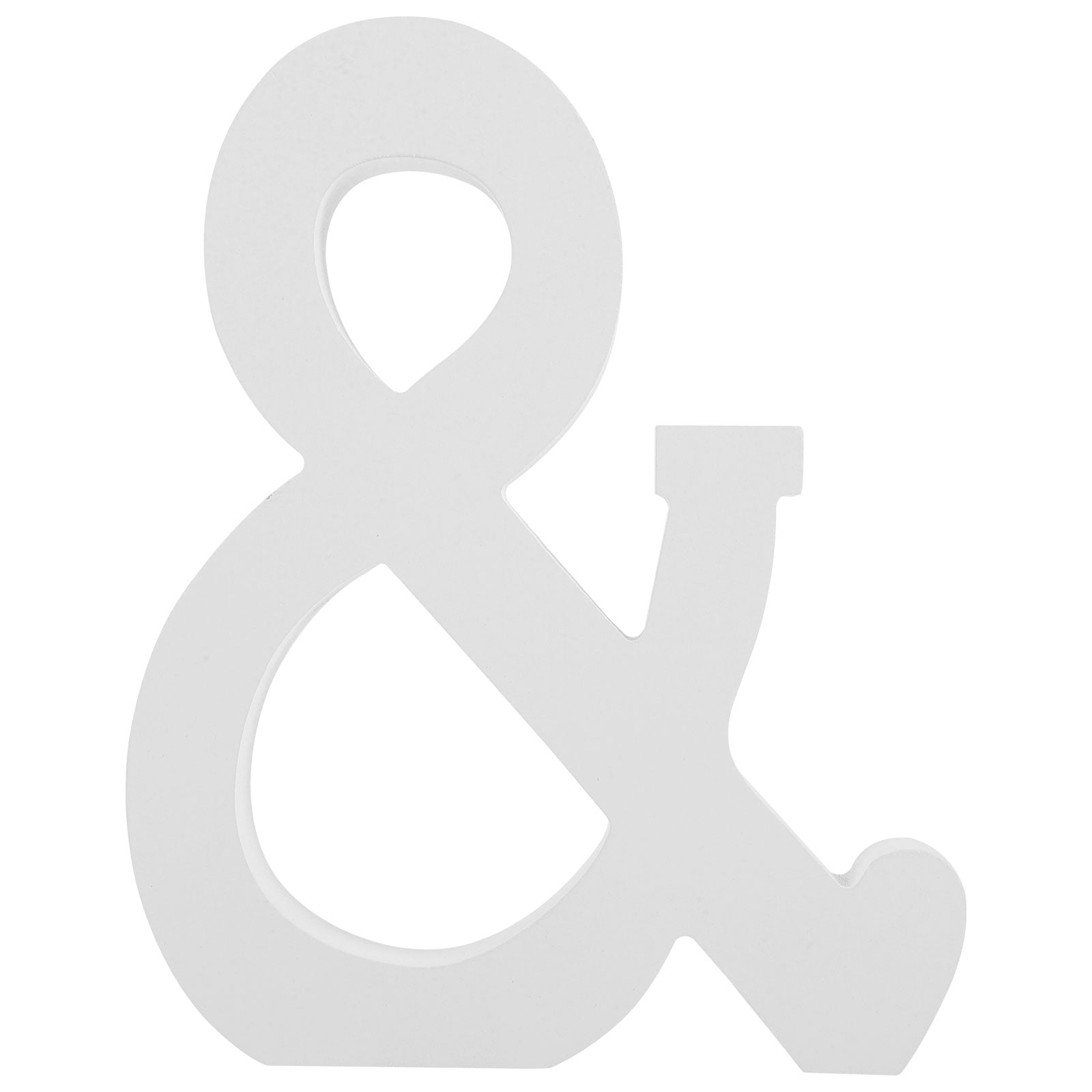 Wooden Craft Symbol Sign Decor Letters for Wall DIY Decoration English ...