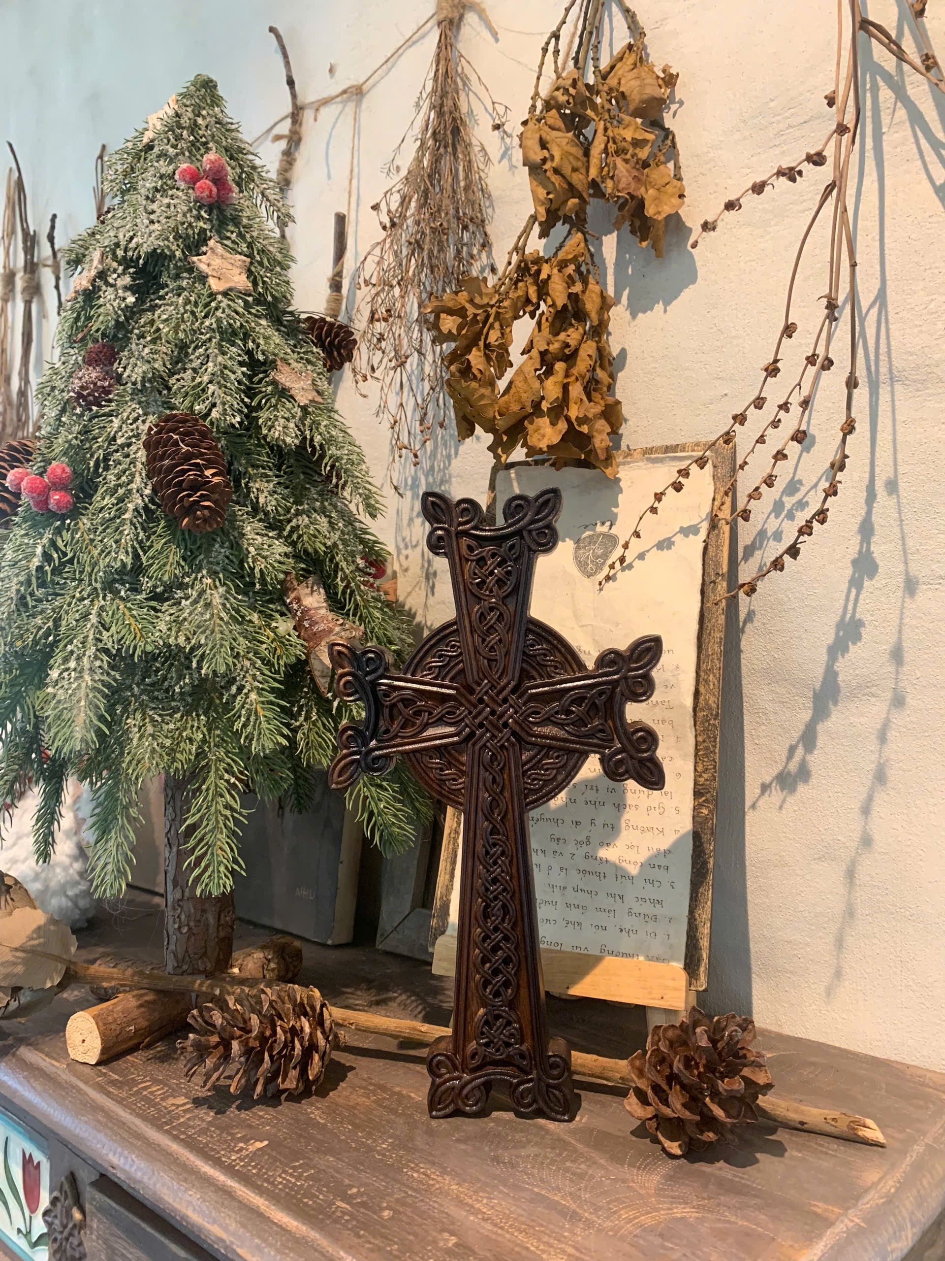 Wooden Crucifix, Carved Wood Cross, Crucifix Wall Cross, Decorative ...