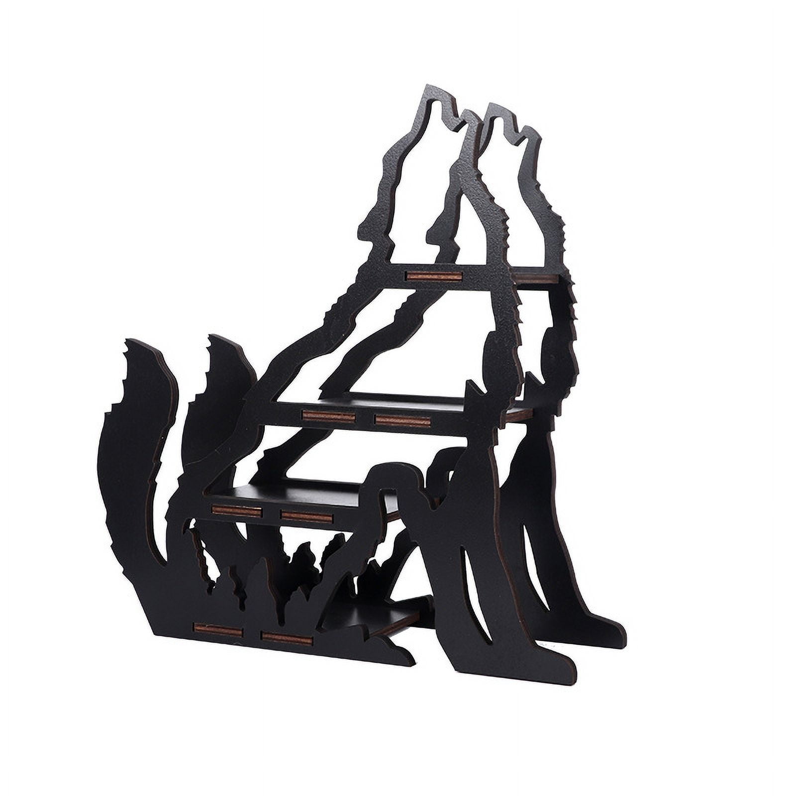 Wooden Crystal Display Shelf - Crystal Holder for Stones, Oils, Plants ...