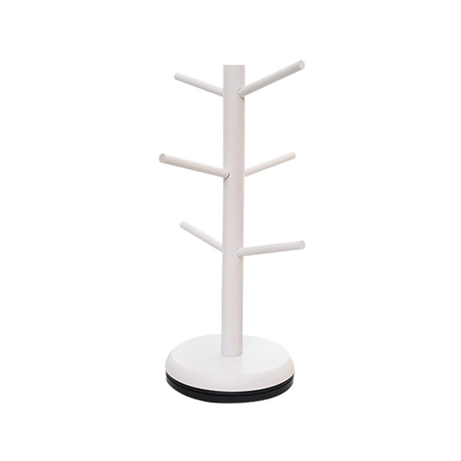 Wooden Cup Display Shelf With Rods Cup Holder Tree Designs Organizers ...
