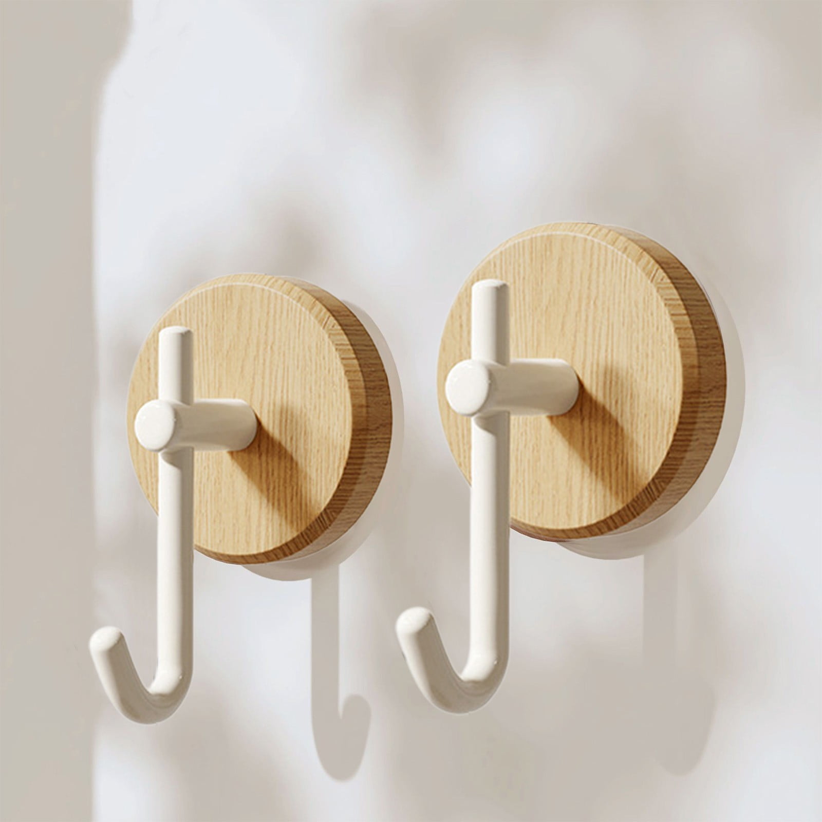 Wooden Cup Drainer Rack with Hooks - Multi-Tier Space Saving Cup ...