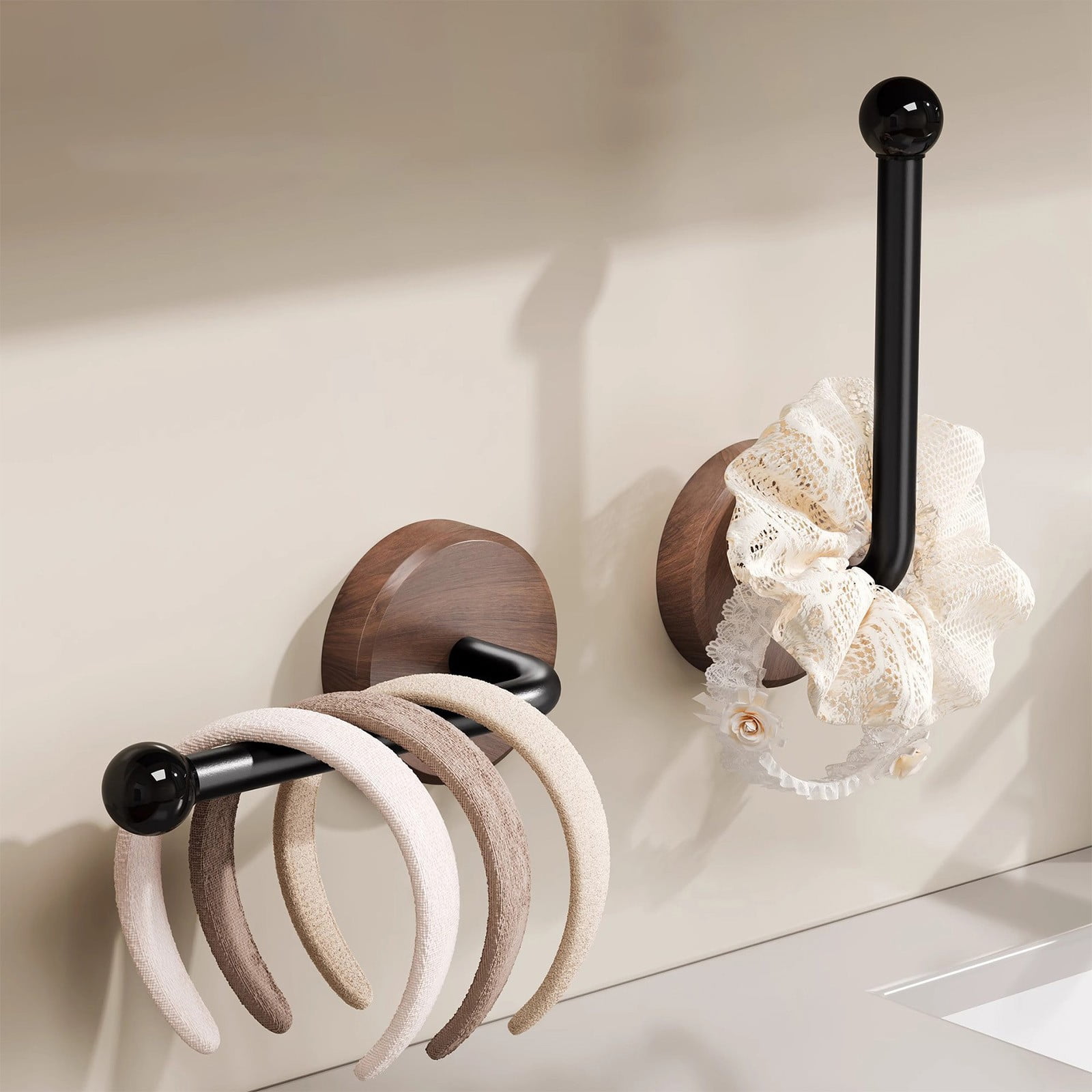 Wooden Cup Drainer Rack - Multi-Tier Space Saving Cup Holder, Sturdy ...