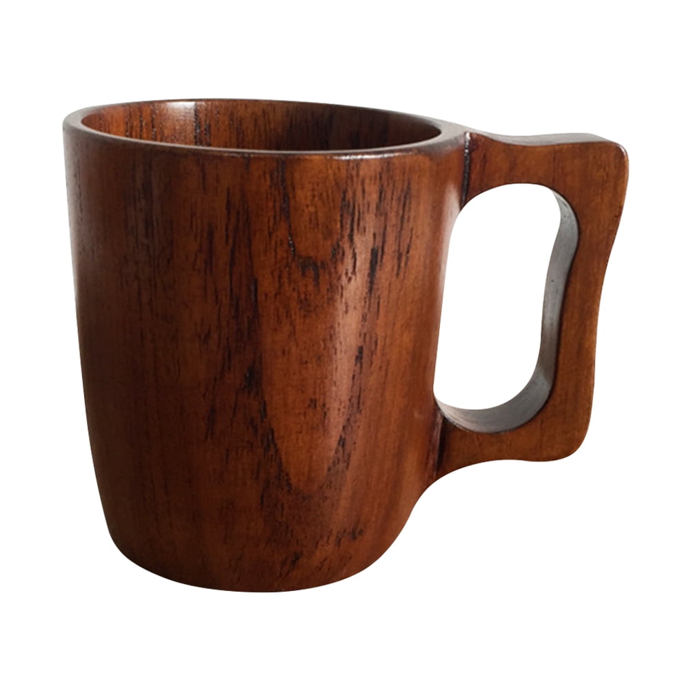 Wooden Cup Drinking Glasses Cups Coffee Tumbler Office Travel Multi ...