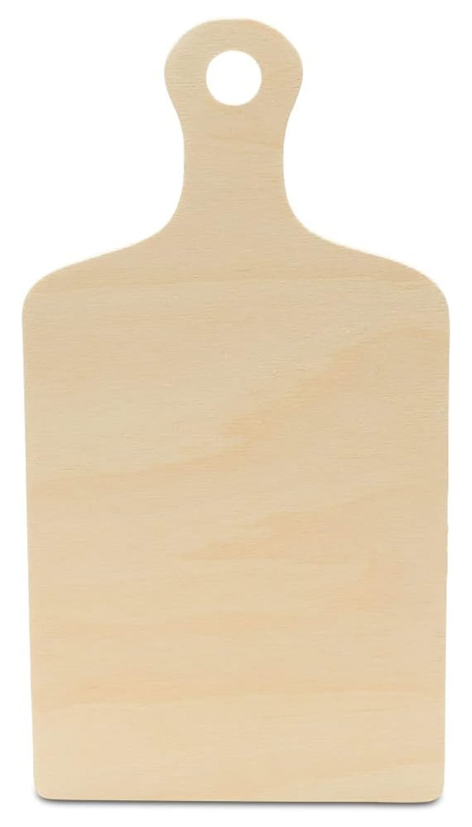 Wooden Cutting Board Shapes, 14" with Handle, Pack of 1 Wooden Cutting ...
