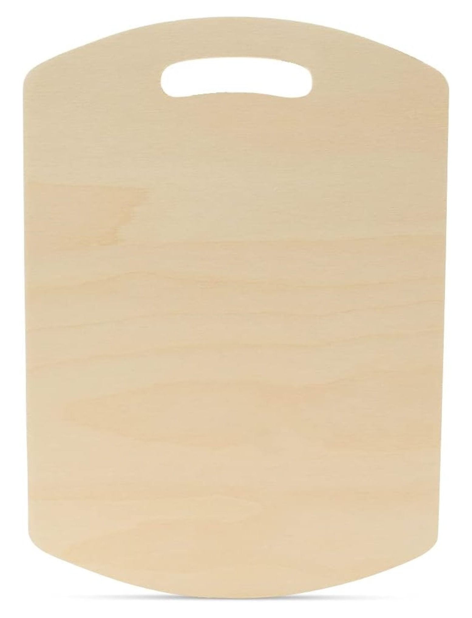 Wooden Cutting Board Shapes, 14" with Rounded Edges, Pack of 1 Wooden ...