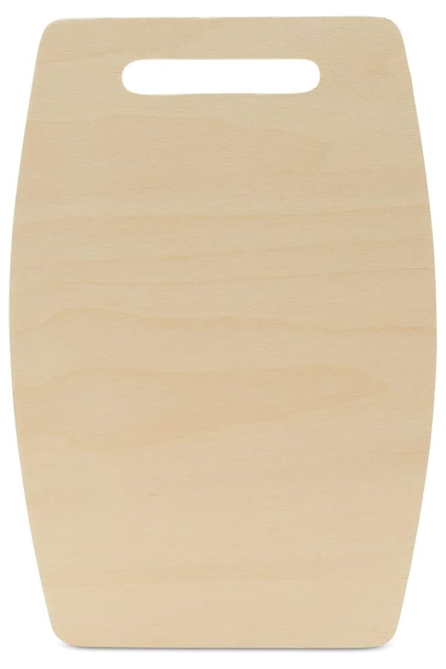 Wooden Cutting Board Shapes, 16" Wide Middle, Pack of 10 Wooden Cutting ...