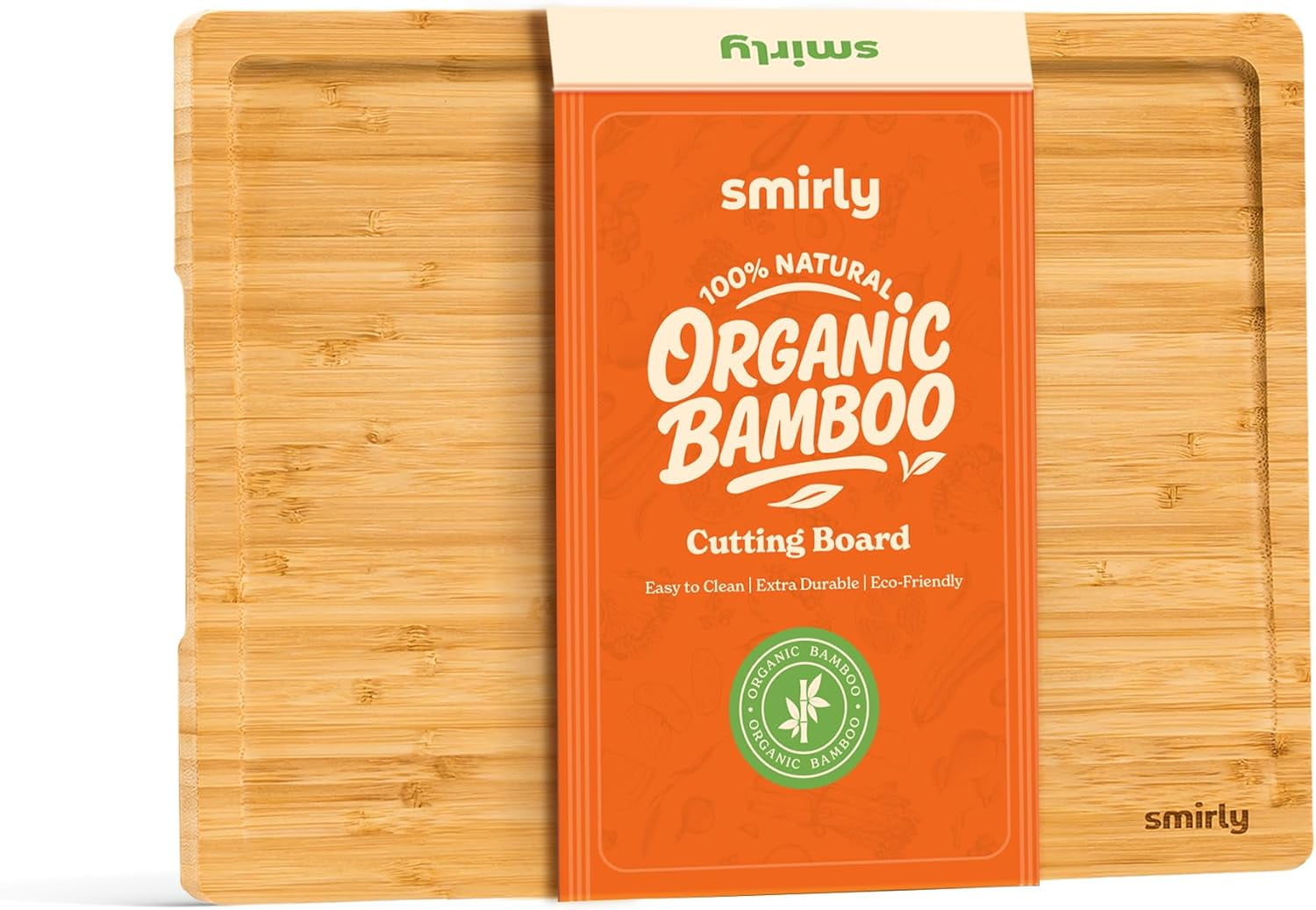 Wooden Cutting Boards For Kitchen Meal Prep & Serving - Bamboo Cutting ...