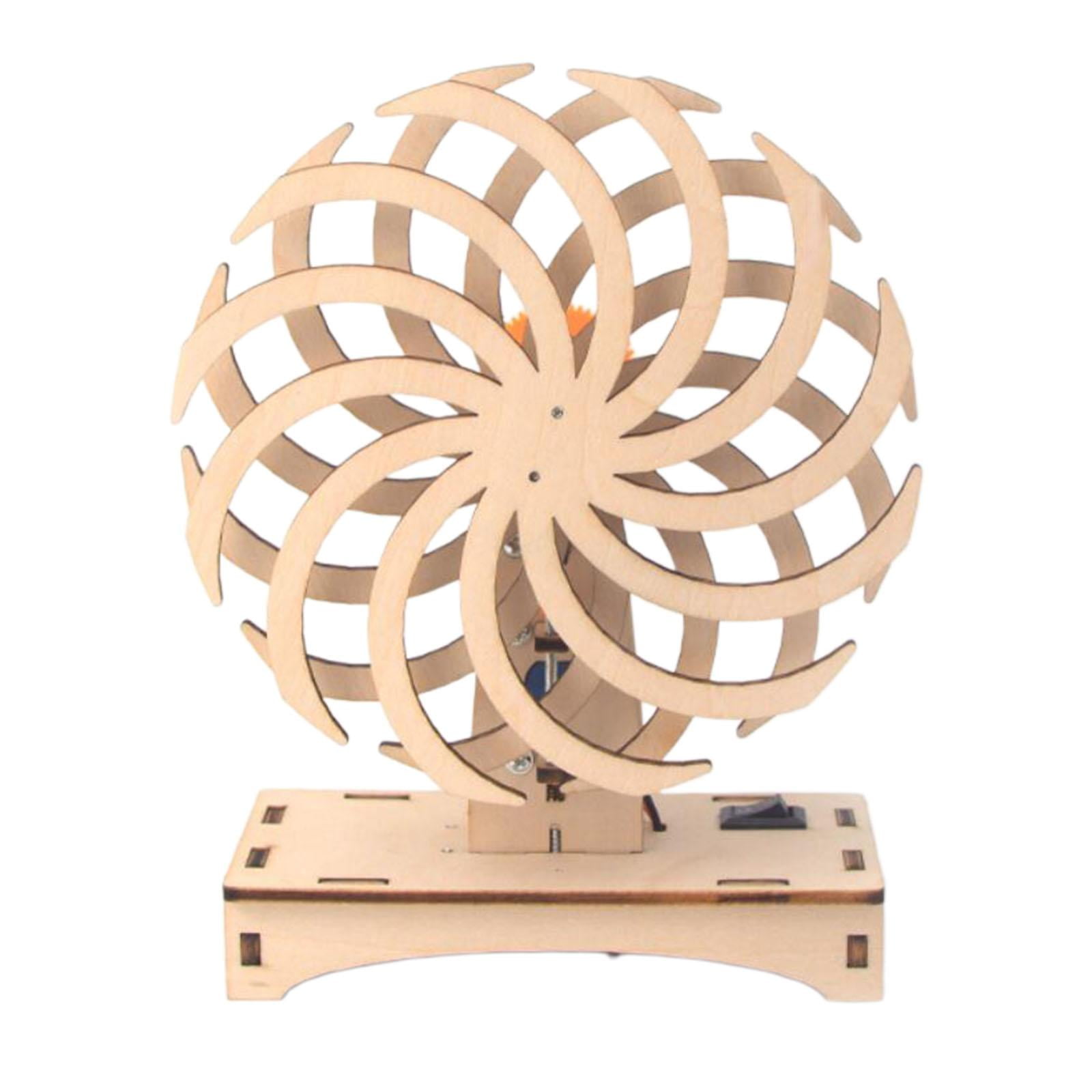 Wooden DIY Children' Science Experiment Toy Small Inventions Model ...