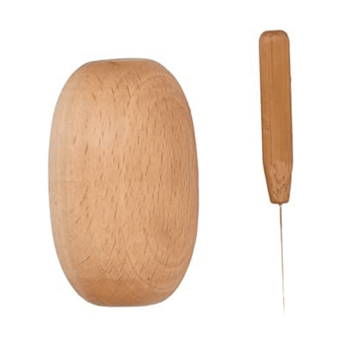 Wooden Darning Egg, Socks Sewing Tools Widely Used with Needle for ...