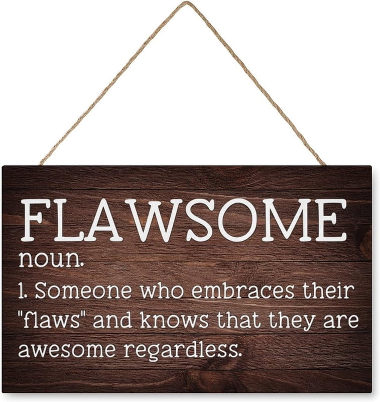 Wooden Decor Signs Flawsome Quote Definition Funny Hanging Wood Wall ...
