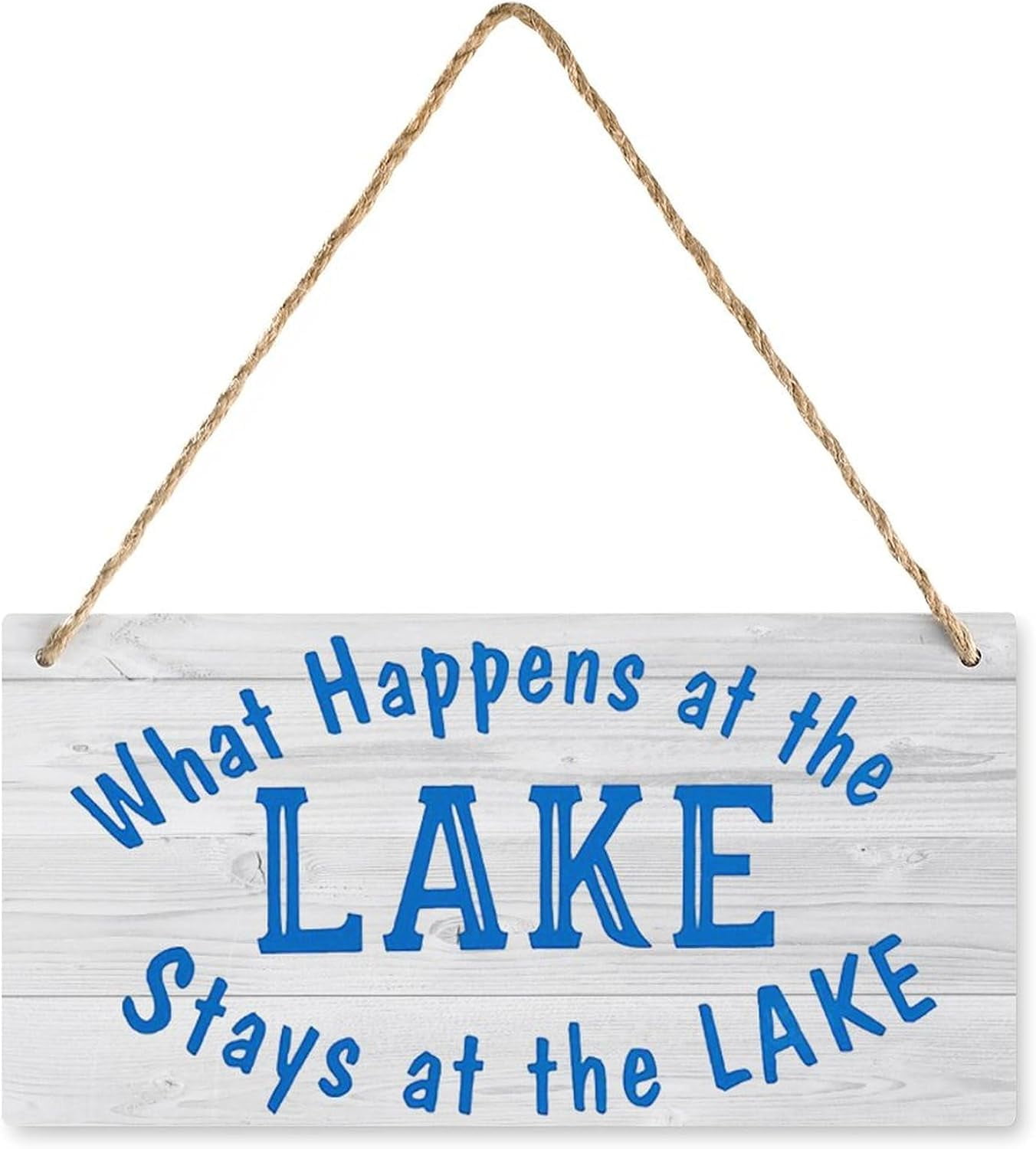 Wooden Decor Signs What Happens At The Lake Stays At The Lake Wooden ...