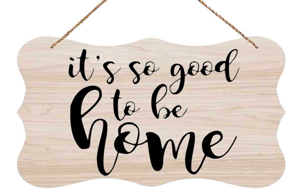 Wooden Decor Signs It'S So Good To Be Home Welcome Home Decor Sign ...