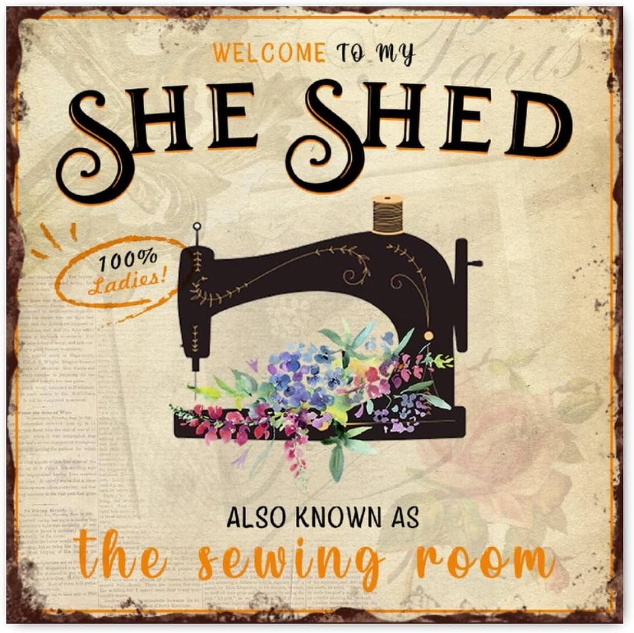 Wooden Decorations for Bedroom Welcome To My She Shed Also Known As The ...