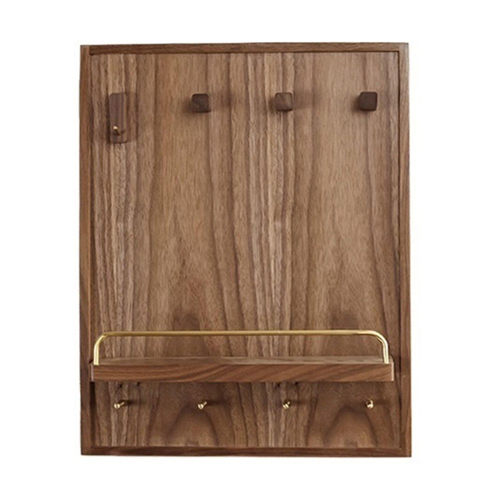 Wooden Decorative Fuse Box Covers with Shelf & Hooks, Decorative Wall ...