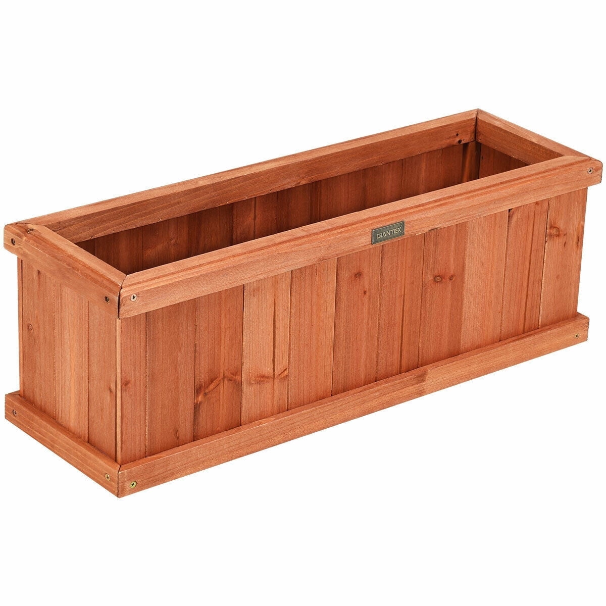 Wooden Decorative Planter Box for Garden Yard and Window - Walmart.com