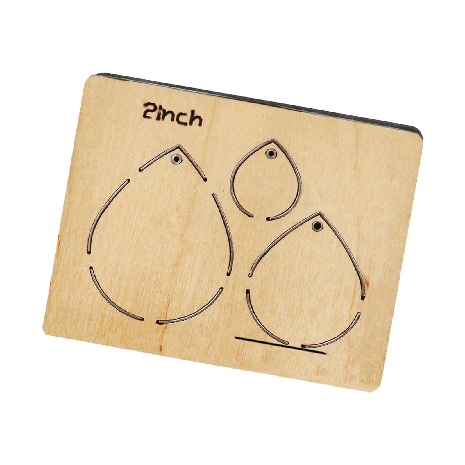 Wooden Die Cutting Anti-cracking Decor Charms Accessory Jewelry Making ...