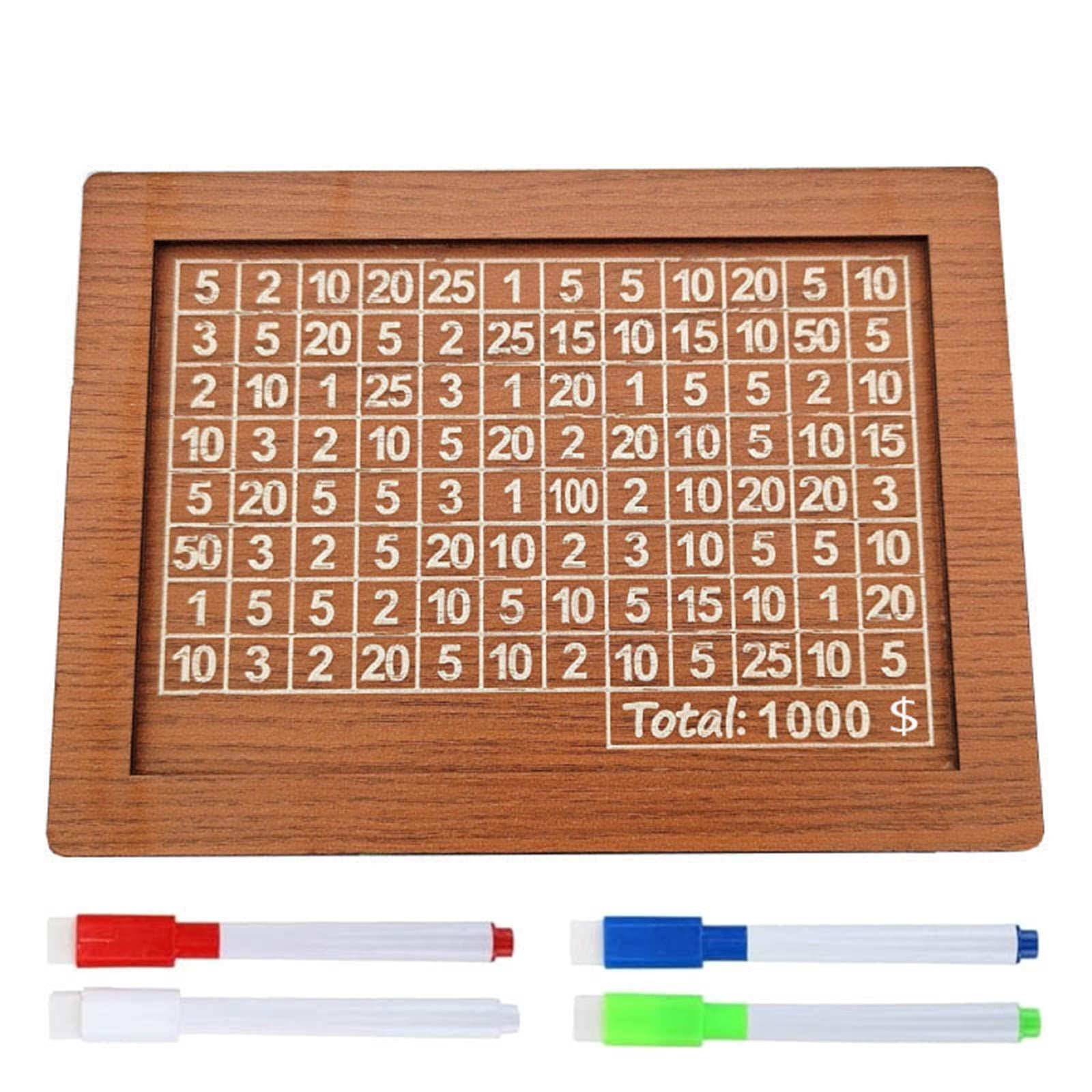 Wooden Digital Bank, Cash Repository Wooden Savings Box, Money ...