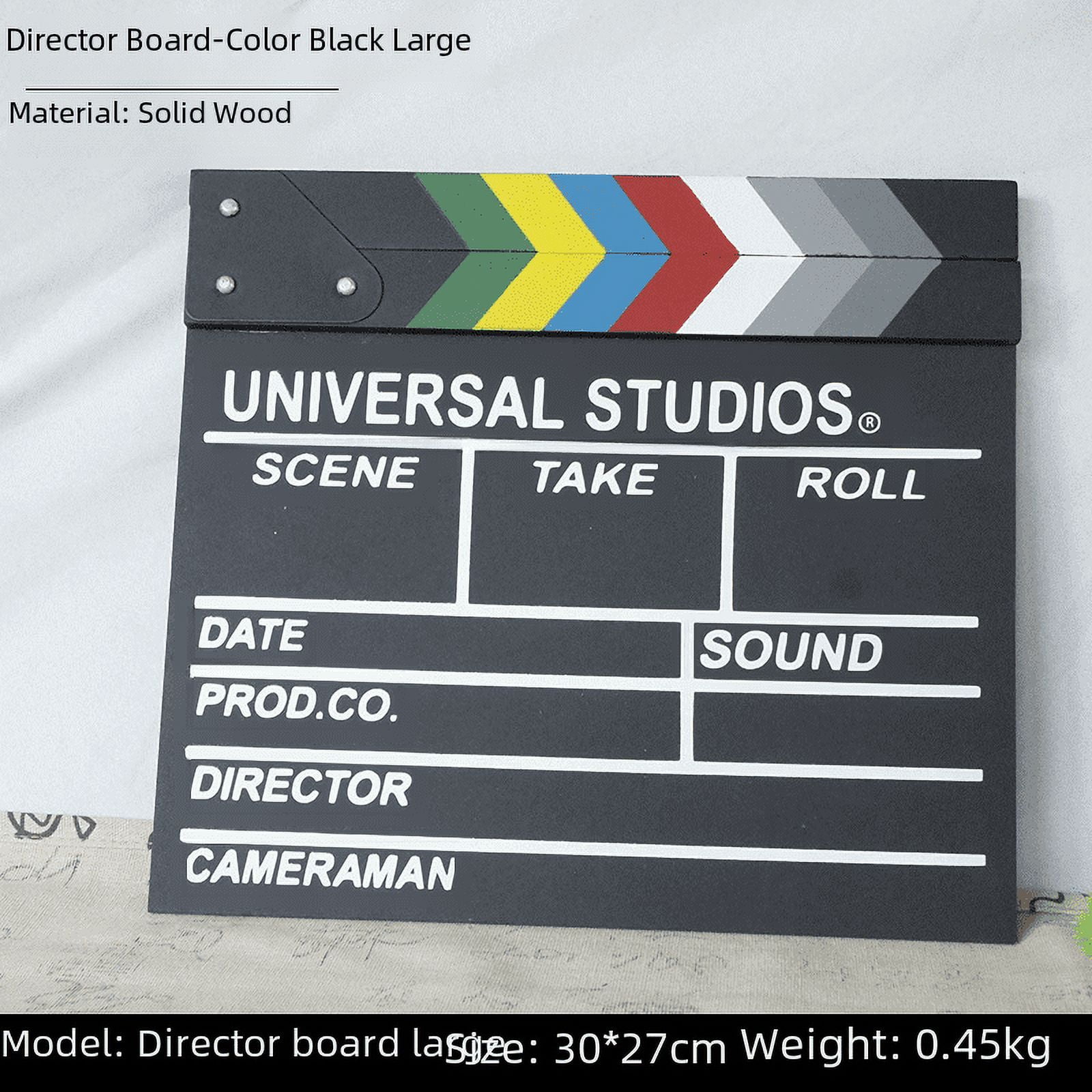 Wooden Director Board English Chinese Video Movie City Slogeboard ...