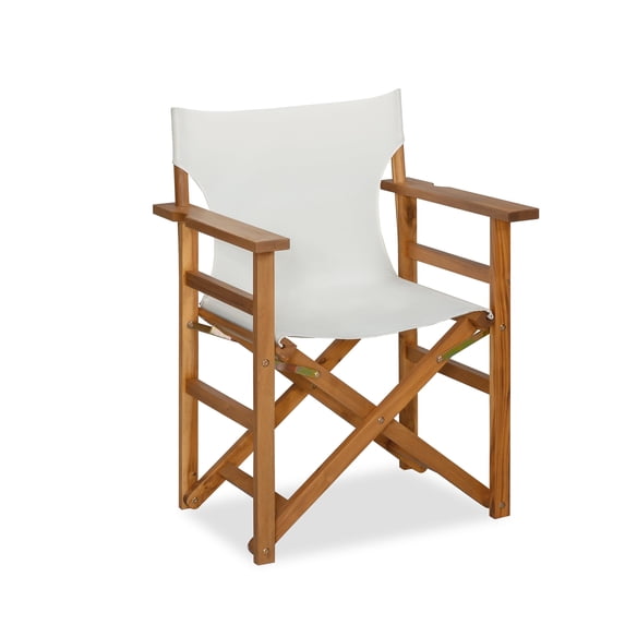 Wooden Director Chair| Acacia Wood|for IndoorOutdoor Camping Patio ...