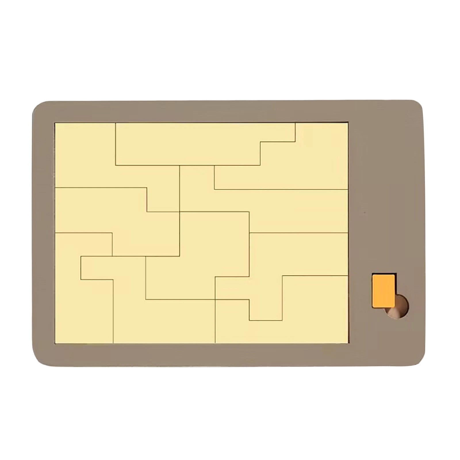 Wooden Disappearing Triangle Brain Teaser Puzzle - 5 Geometric Patterns ...