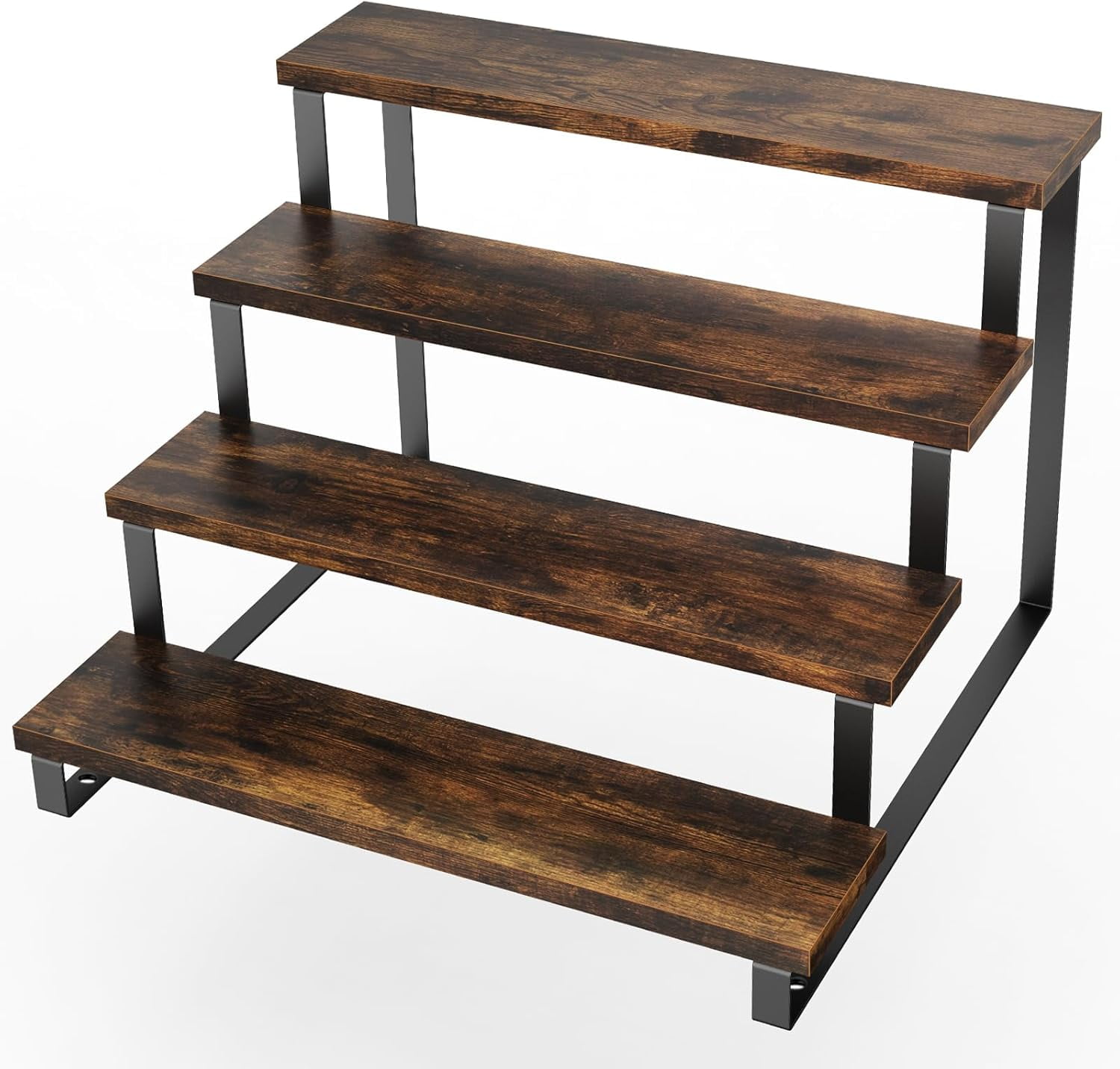 Wooden Display Stand,Tiered Perfume Shelf,Cologne Organizer,Kitchen ...