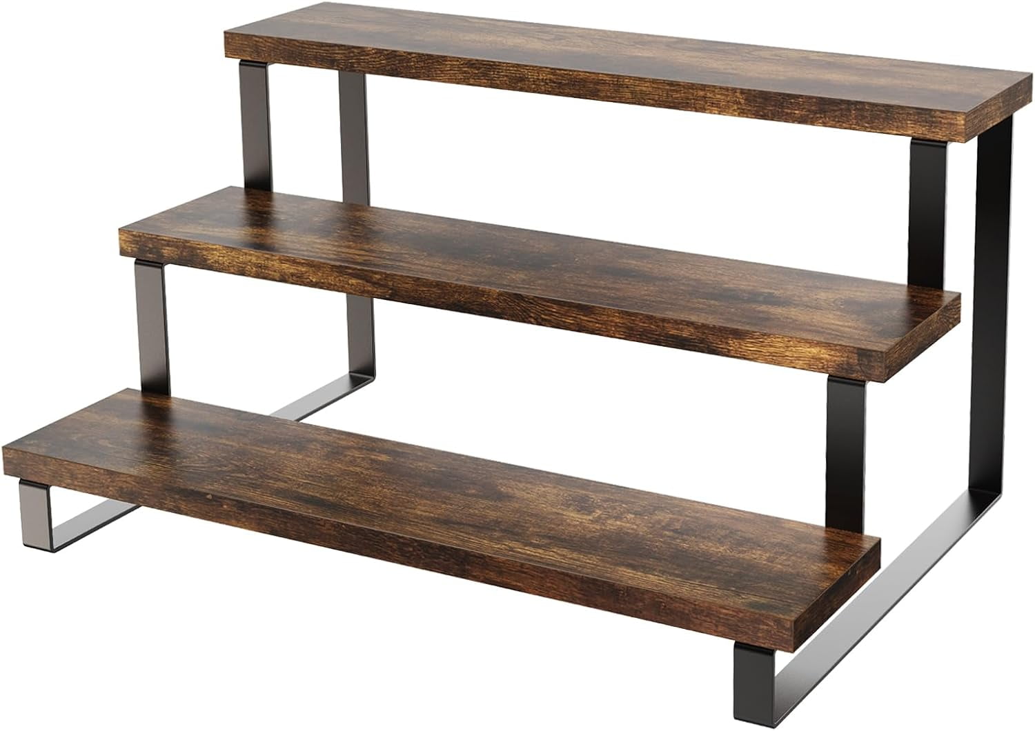 Wooden Display Stand,Tiered Perfume Shelf,Cologne Organizer,Kitchen ...