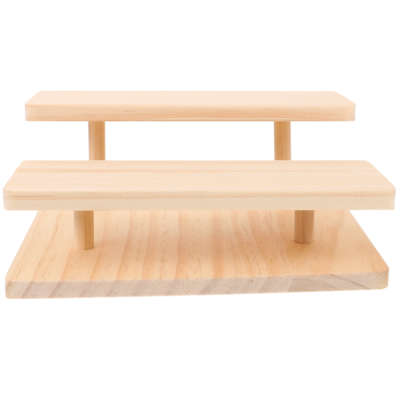 Wooden Display Stand for Figures, Models, Myopia Frames, and More ...