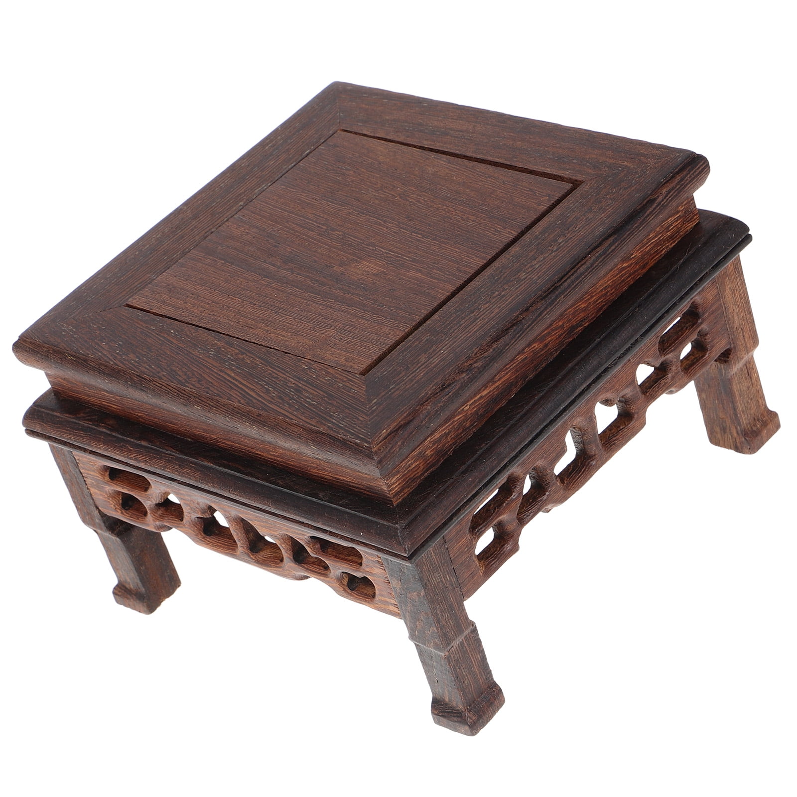 Wooden Display Stand for Vase Wood Base for Crafts Small Wooden Stand ...