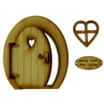 Wooden Door Narnia Door. Three-dimensional Assembly Kit Door Craft ...