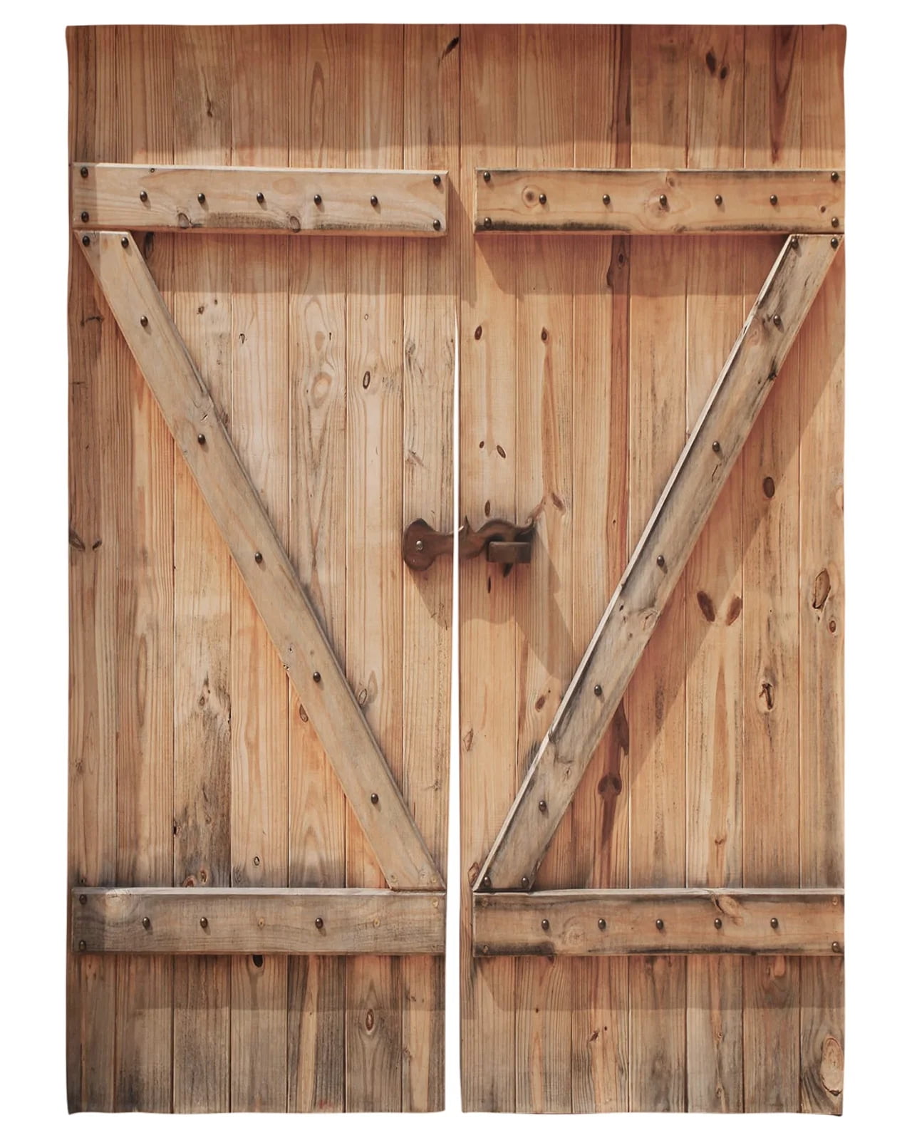 Wooden Door Retro Style Noren Curtain Japanese Style Bedroom Partition ...