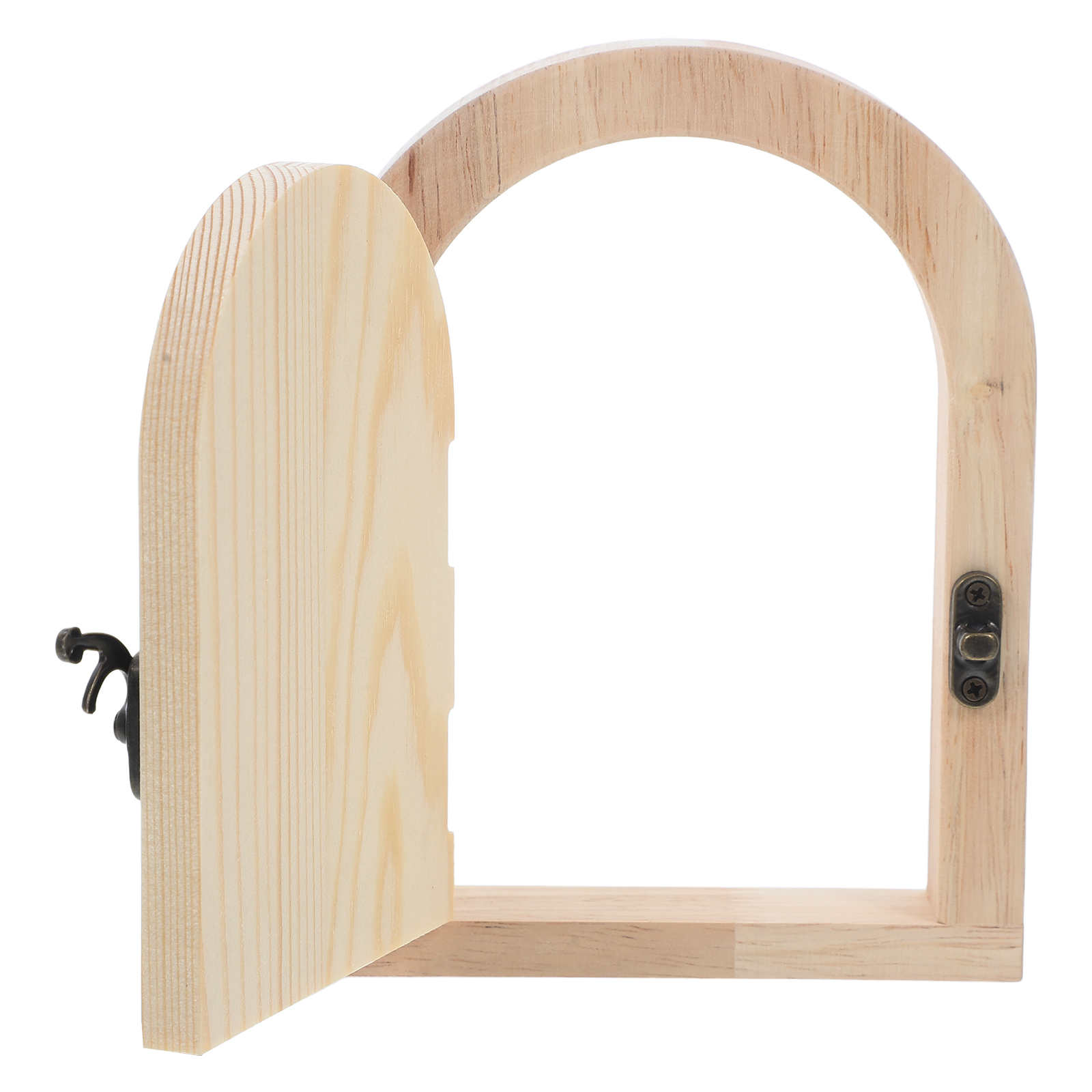 Wooden Door Shape Light Switch Cover Decorative Outlet Plate Child ...