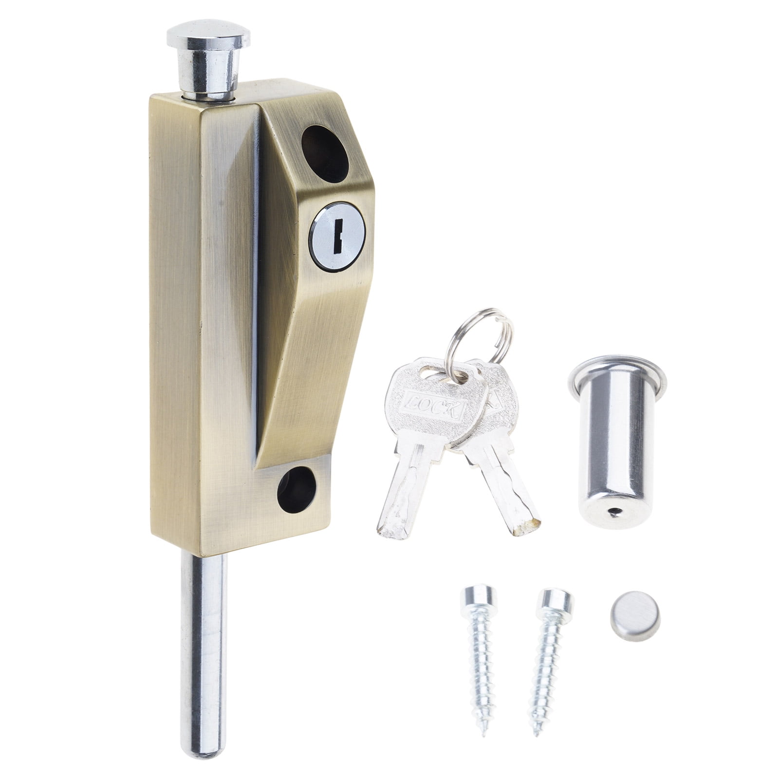 Wooden Door Spring Floor Lock Sliding Door Latches Aluminum Alloys ...