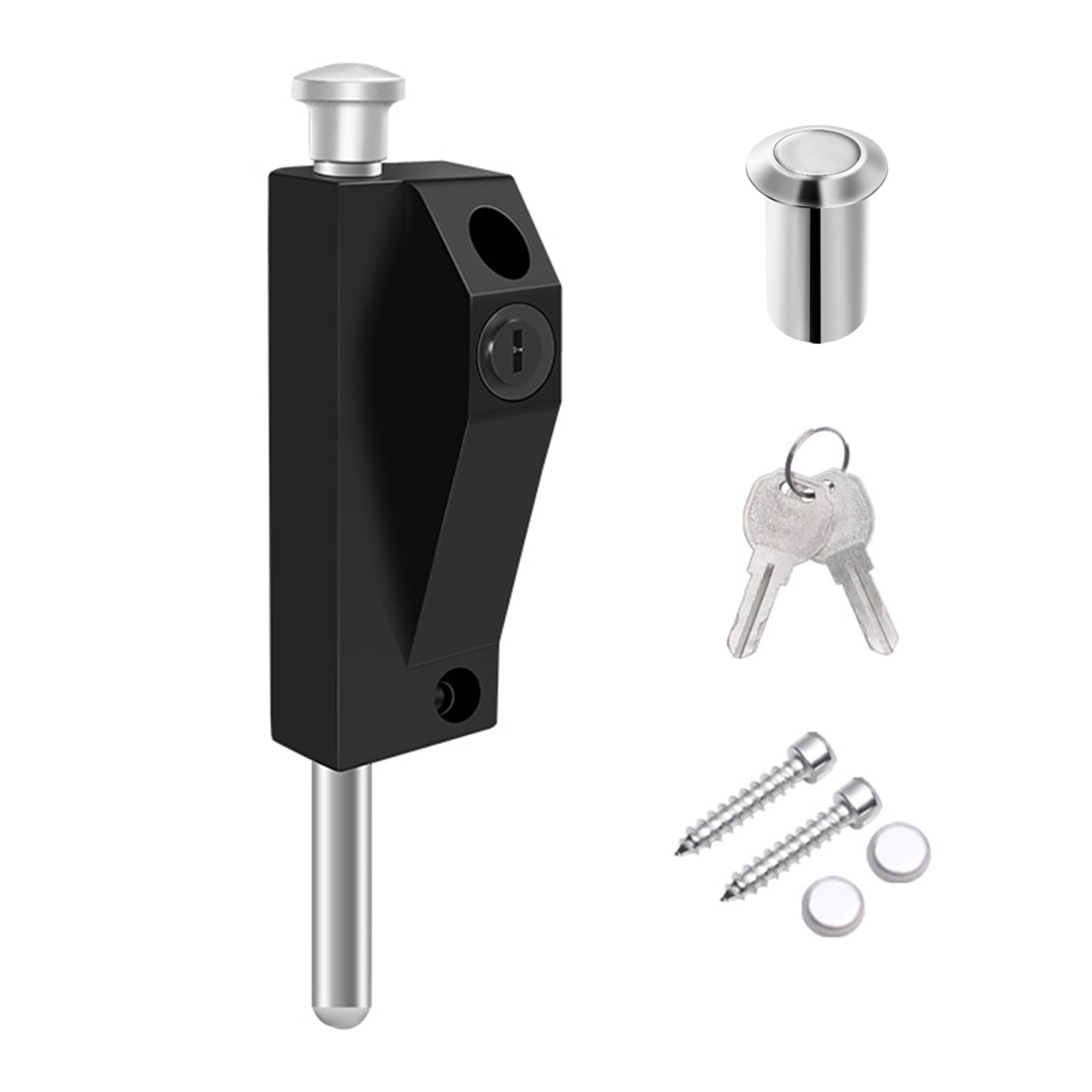 Wooden Door Spring Floor Lock Sliding Door Latches Antitheft Glass ...