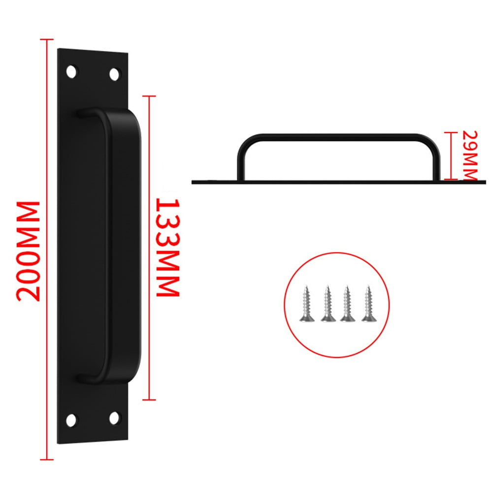 Wooden Door Windoww Handle Aluminum Alloy Balcony Glass For Mounted ...