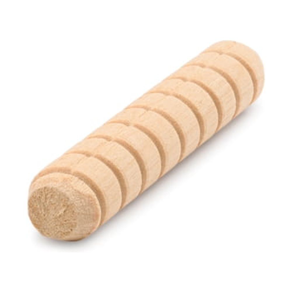 Wooden Dowel Pins 1/4 inch x 1-1/2 inch, Pack of 500 Spiral Dowel ...