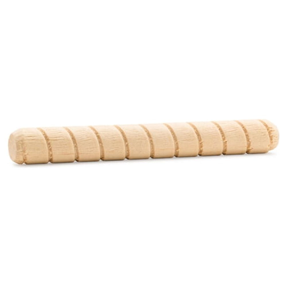 Wooden Dowel Pins 3/8 inch x 2-1/2 inch, Pack of 250 Spiral Dowel ...