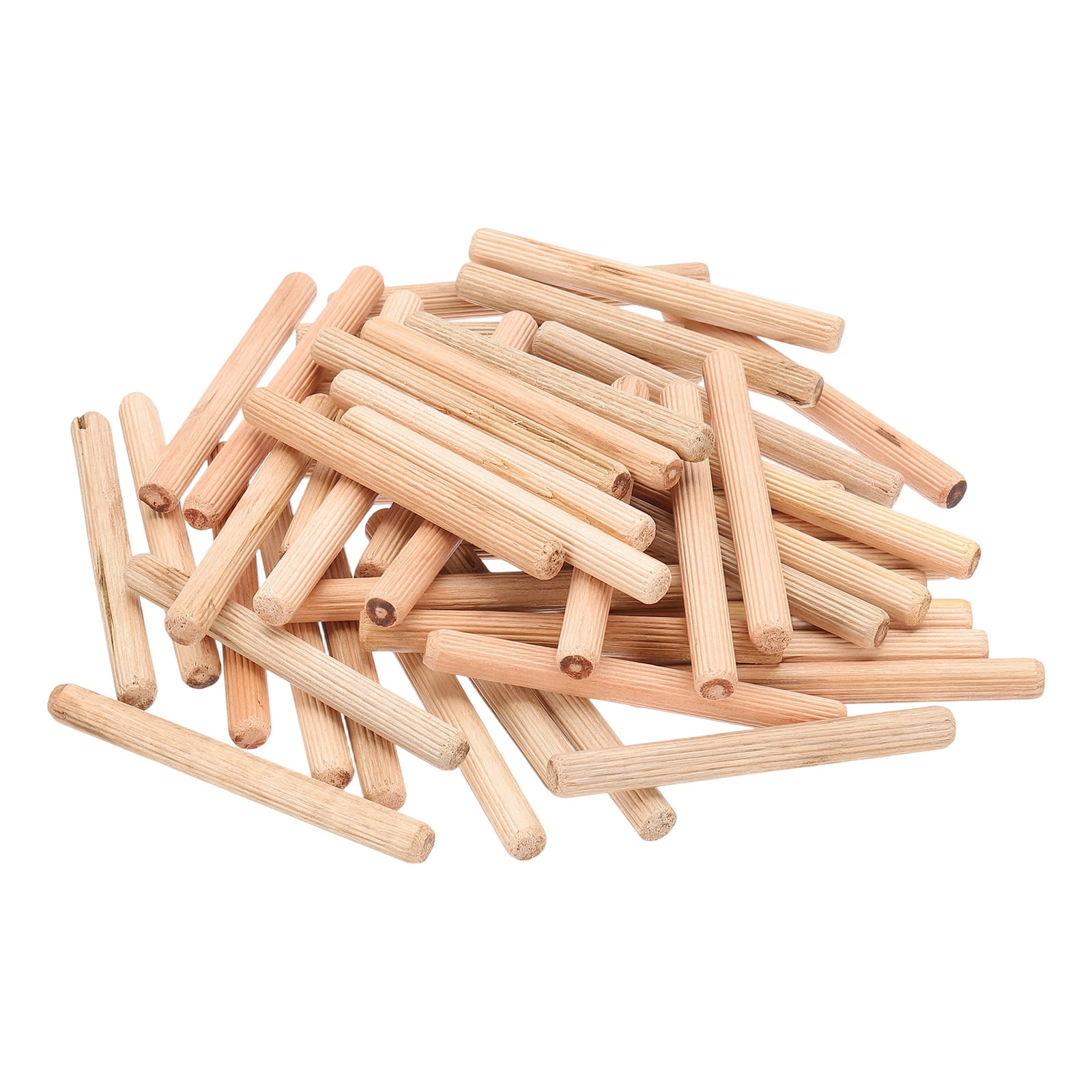 Wooden Dowel Pins 3/8" x 4" (10mm x 100mm) Straight Dowel Rods for ...