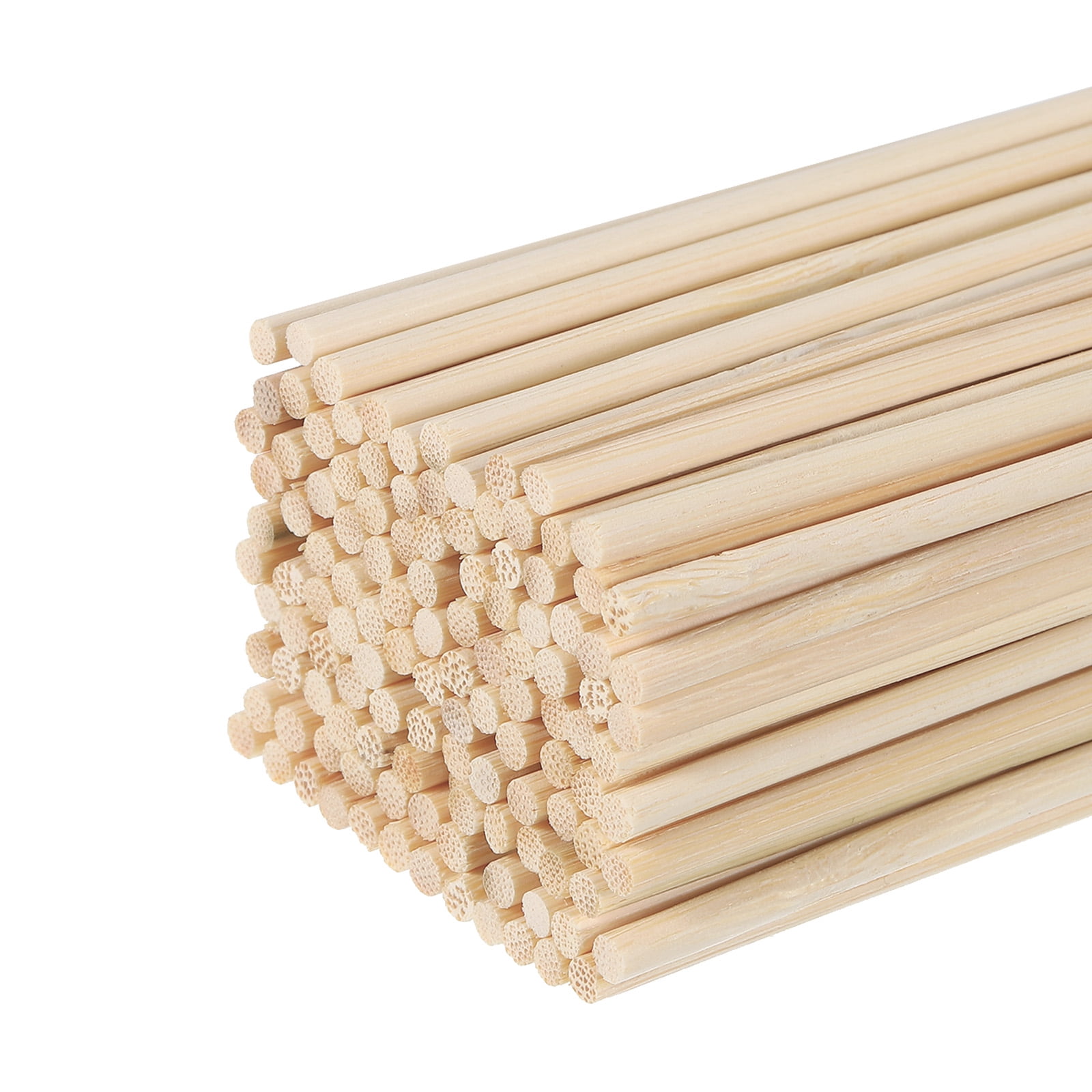 Wooden Dowel Rods,50cm/20" Round Dowel Rod Wood Sticks,3mm/0.12" Stick ...