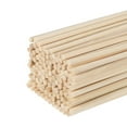 Wooden Dowel Rods,50cm/20" Round Dowel Rod Wood Sticks,3mm/0.12" Stick ...