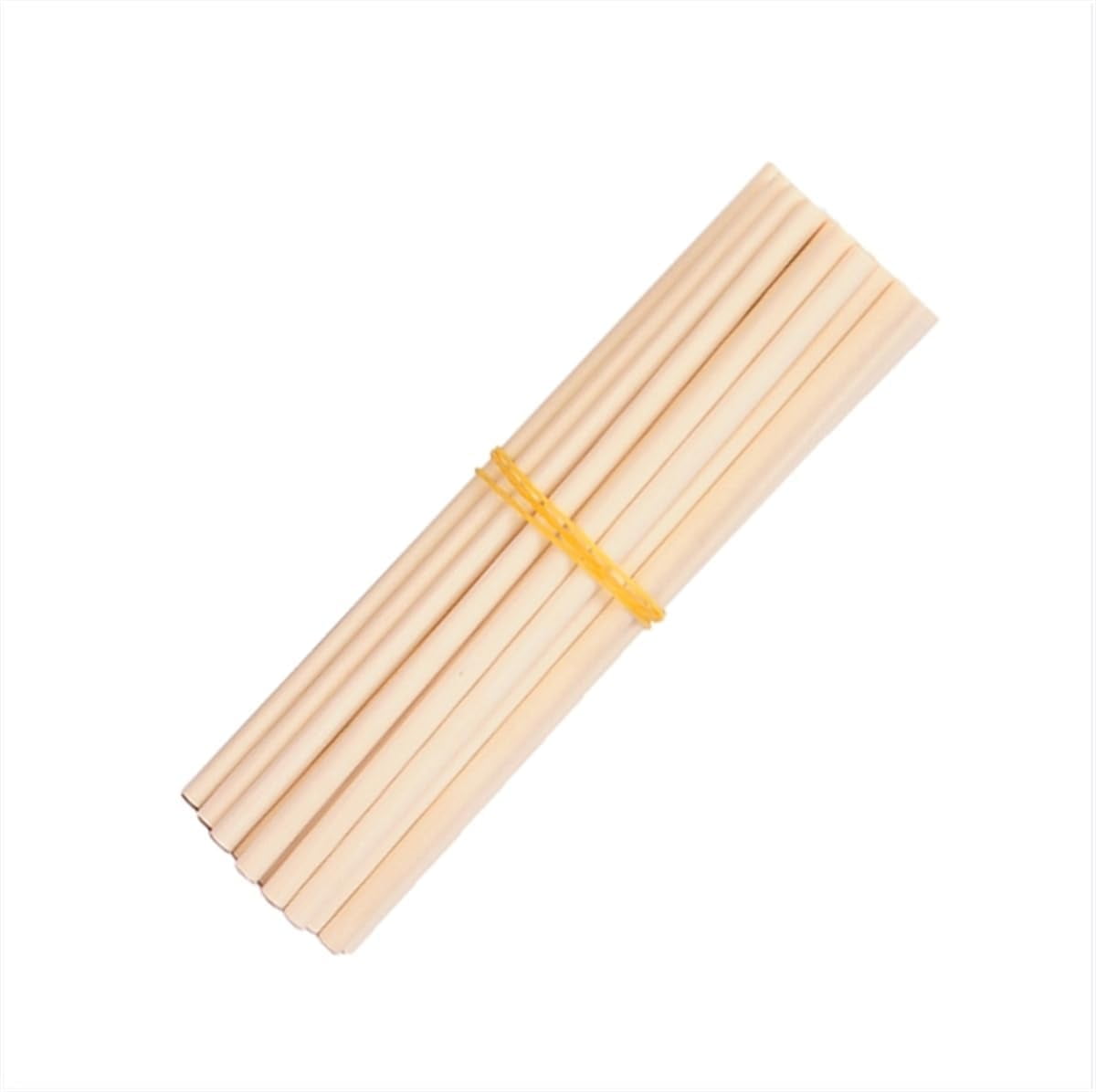 Wooden Dowel Rods Unfinished Wood Round Sticks Wooden Crafts Sticks for ...