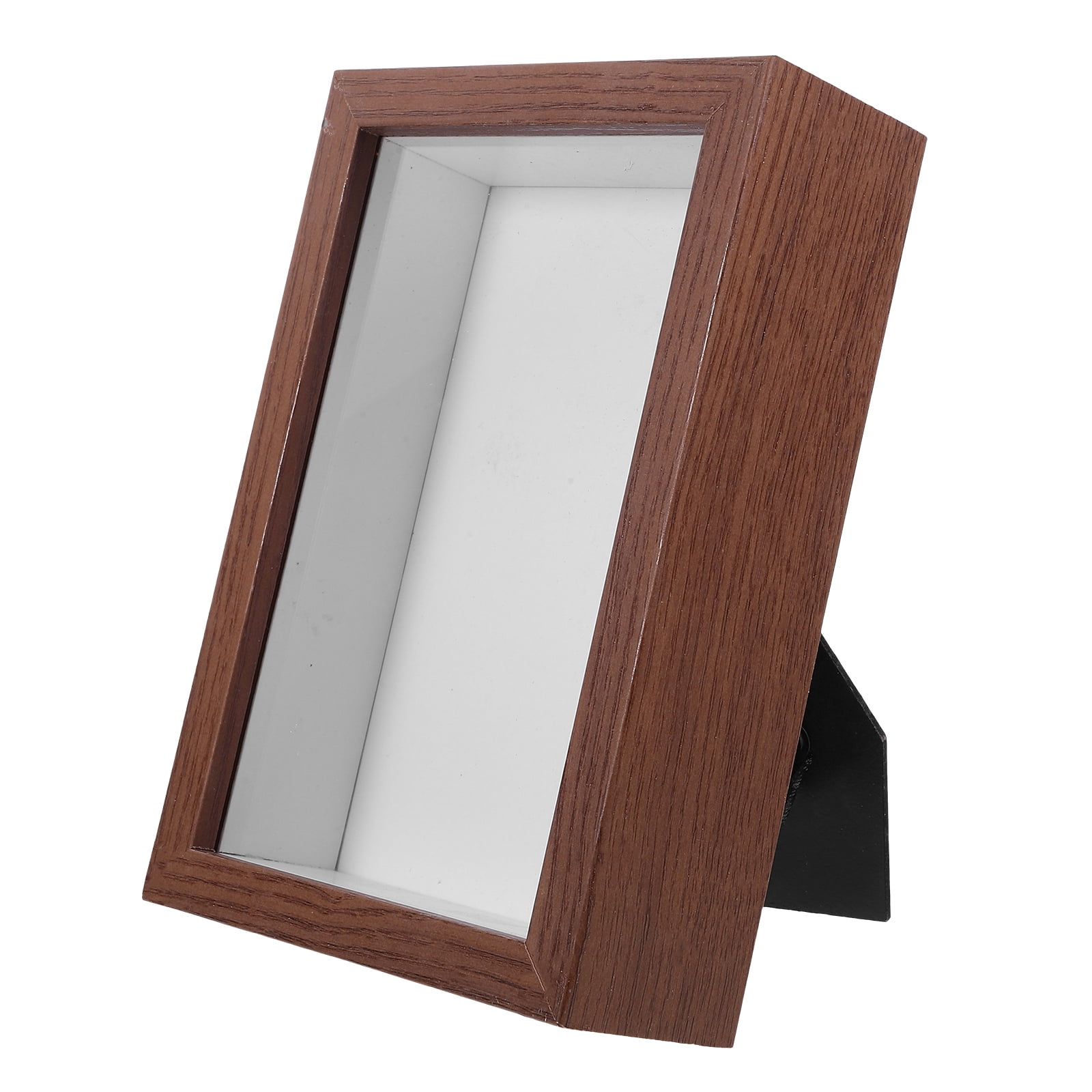 Wooden Dried Flower Photo Frame Display Cabinet Photo Display Frame ...