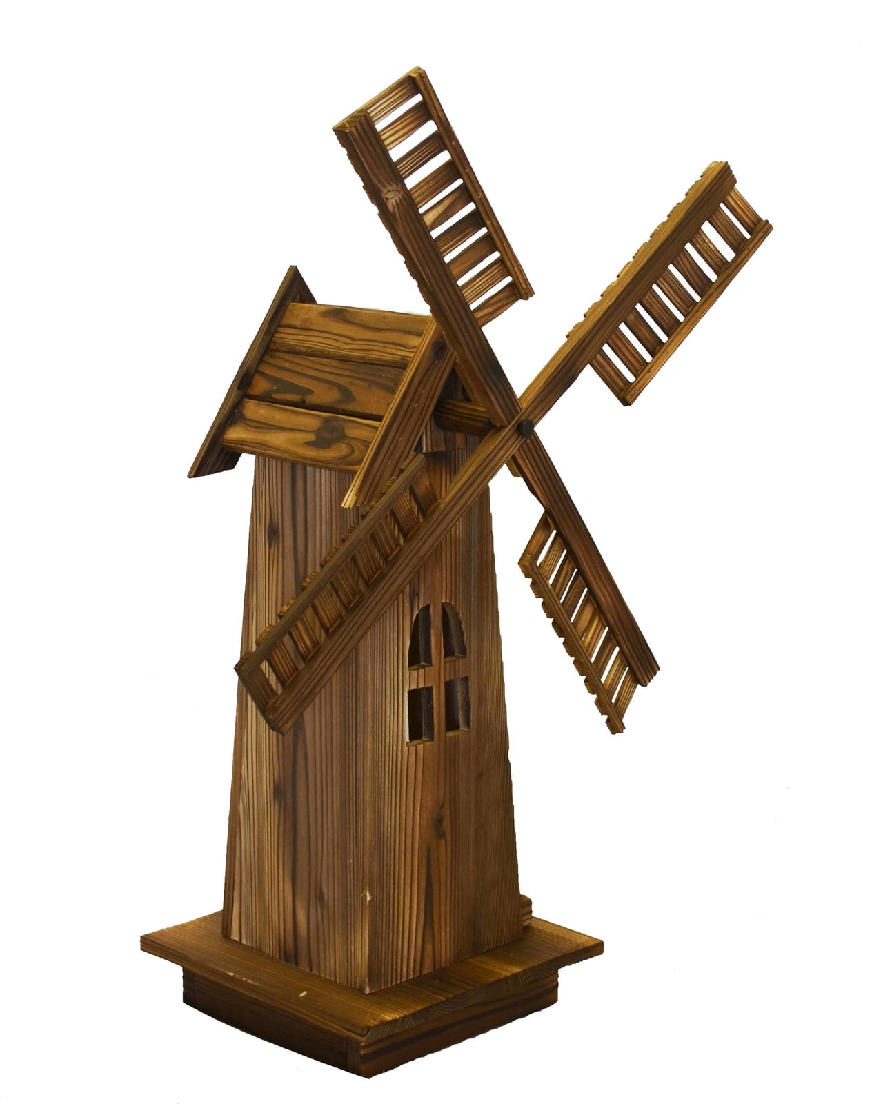 Wooden Dutch Windmill Back Yard Decorations - Classic Old-fashioned ...