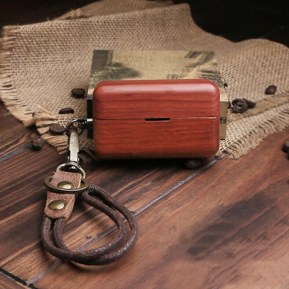 Wooden Earphones Case For WF-1000XM4 Charging Case Wood Cover' Proetct ...